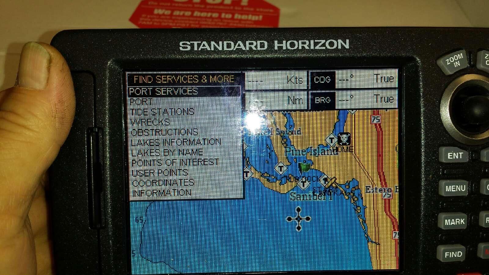 Standard Horizon CP180i Chartplotter with C-Map card $500 | Bloodydecks